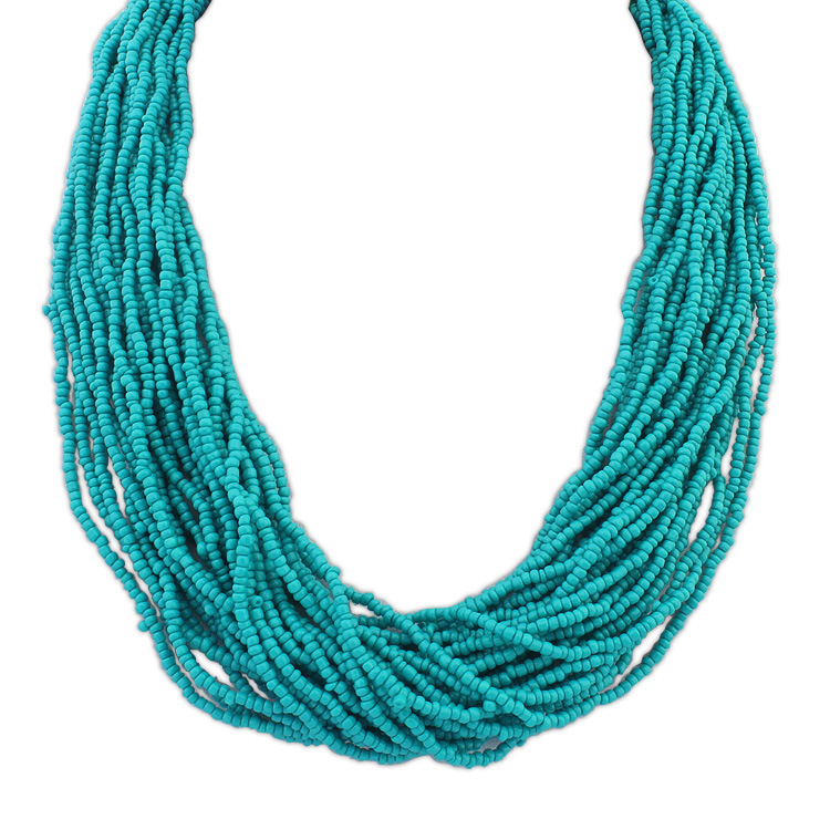 Bohemia Multi-layer Bead Necklace on Luulla