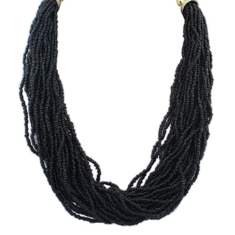 Bohemia Multi-layer Bead Necklace on Luulla